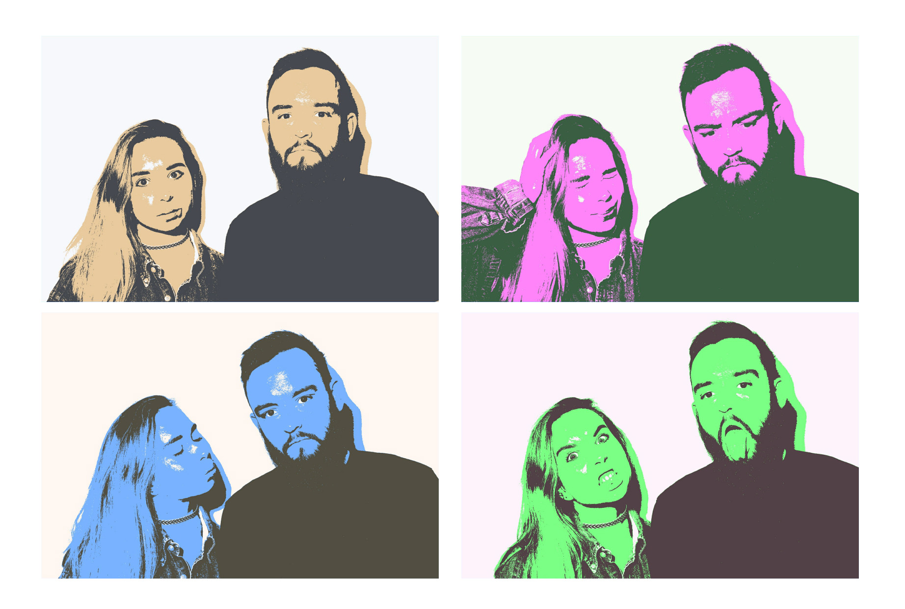 Andy Warhol Photo Booth Filter - Photo Cabin